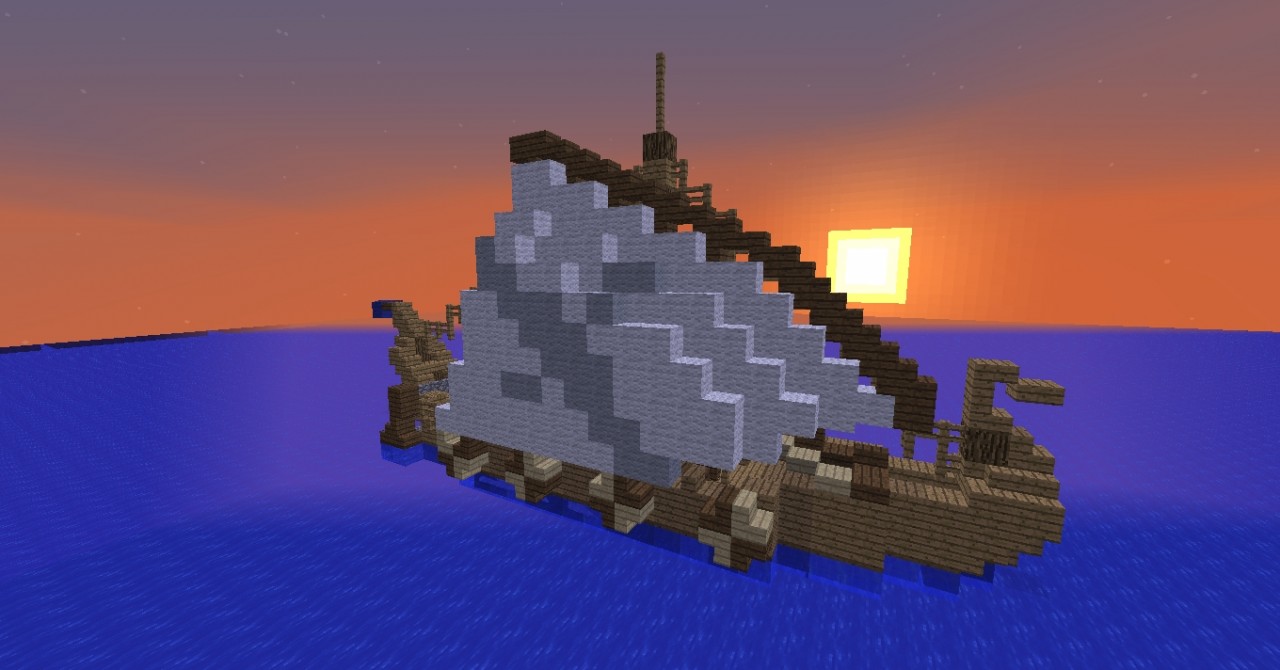 The Heron Ship (Brotherband) Minecraft Map