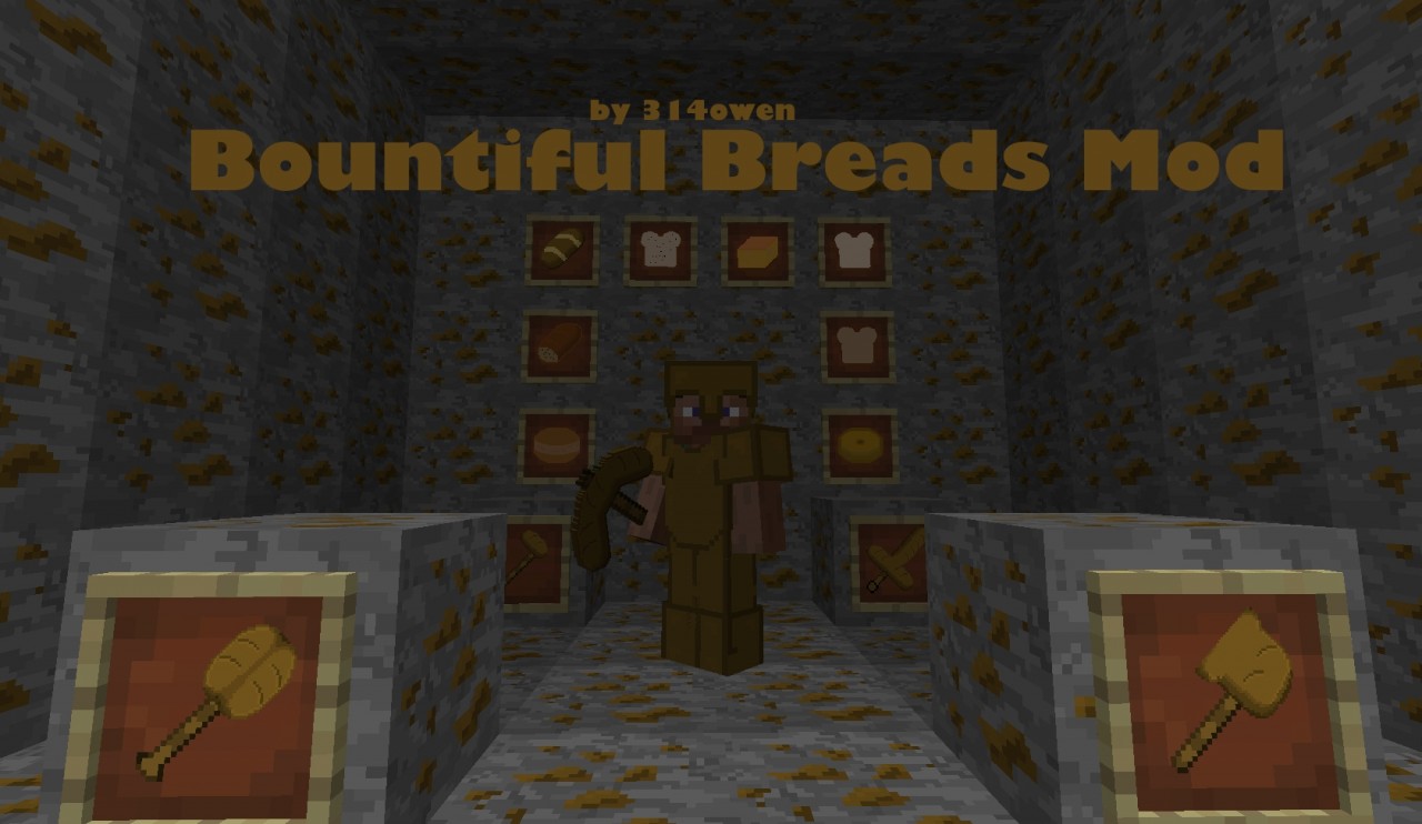 BOUNTIFUL BREADS MOD - 1.7.2/1.7.10 - WHATS YOUR FAVORITE BREAD ...
