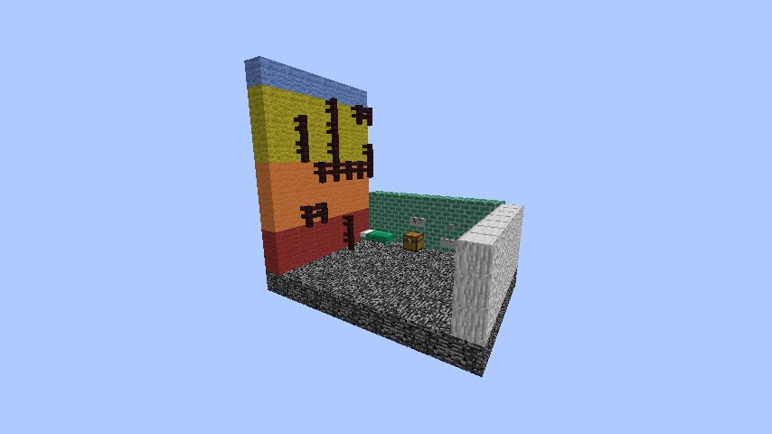 Playable Dig Dug (1.8 game) Minecraft Map