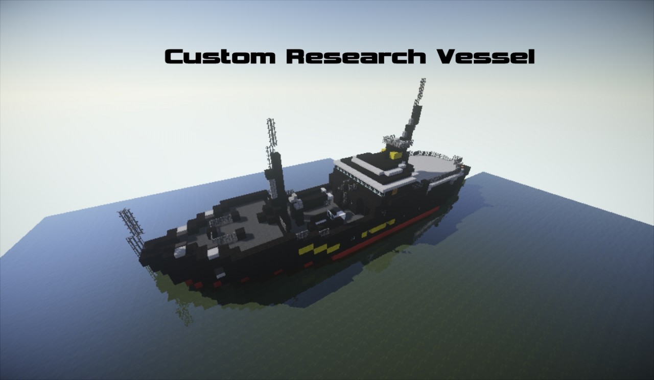 Custom Research Vessel Minecraft Map