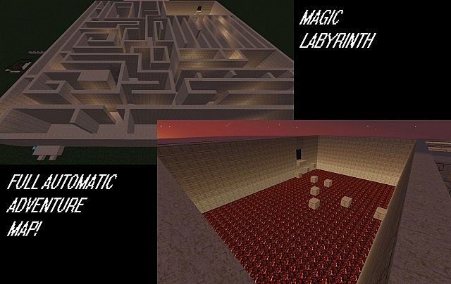 Labyrinth Adventure! + DOWNLOAD LINK Minecraft Map