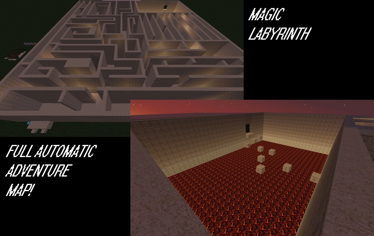 Labyrinth Adventure! + DOWNLOAD LINK Minecraft Map