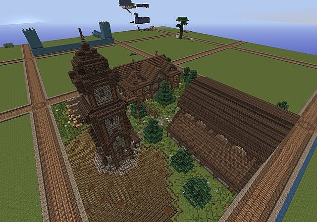 Medieval Farm Minecraft Map
