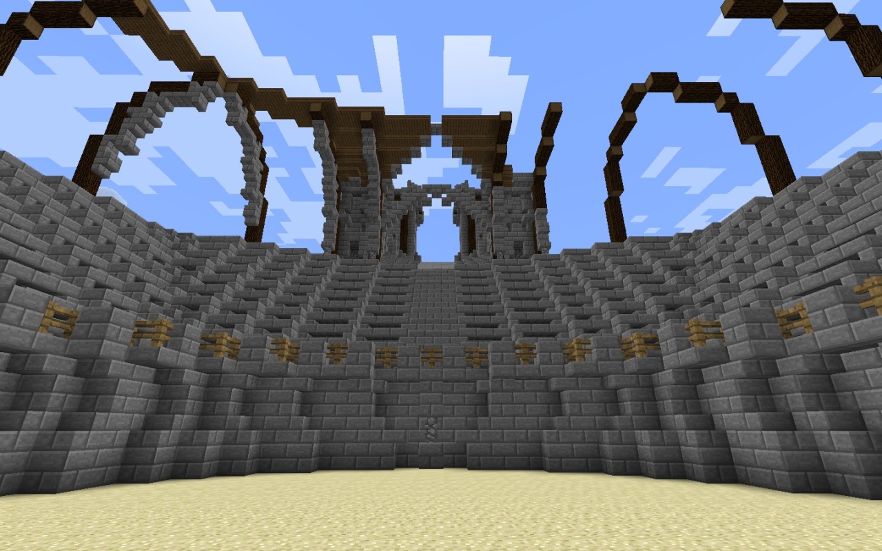 Medieval Gladiator Arena Minecraft Map