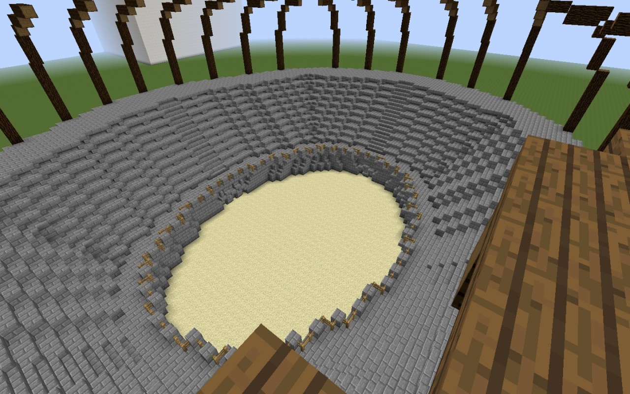 Medieval Gladiator Arena Minecraft Map