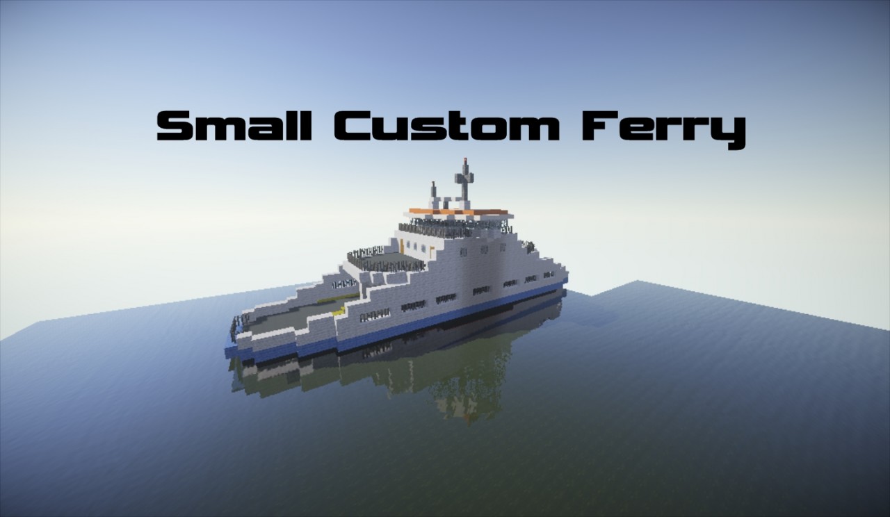 Custom Ferry Minecraft Map