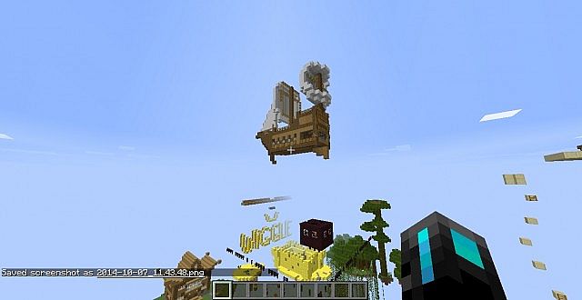 Overpowered Skywars Minecraft Map