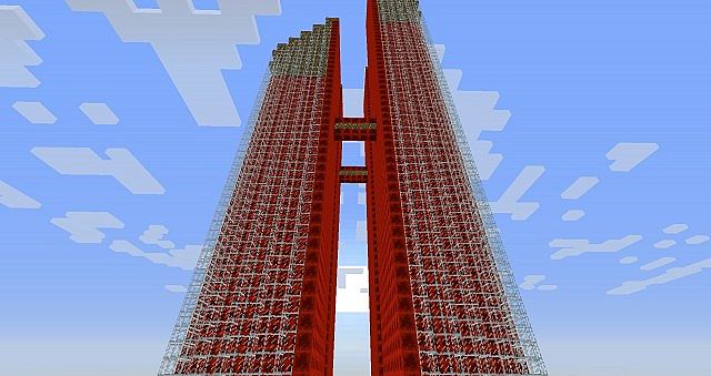 Redstone towers Minecraft Map