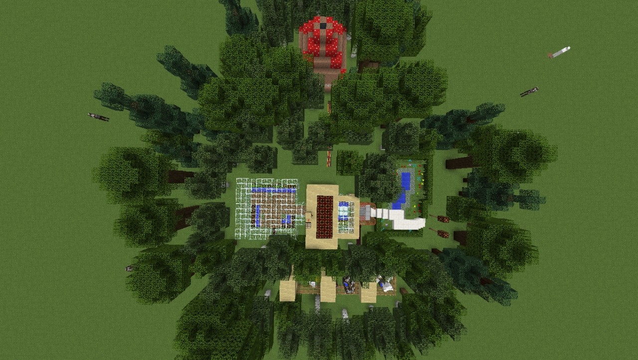 Lake front house Minecraft Map