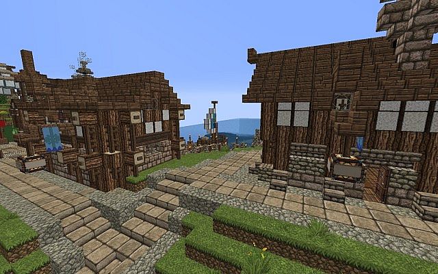 Medieval Port Town: Portsmouth Minecraft Map