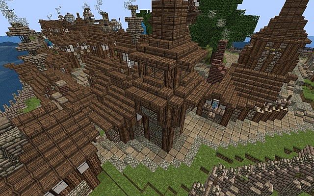 Medieval Port Town: Portsmouth Minecraft Map