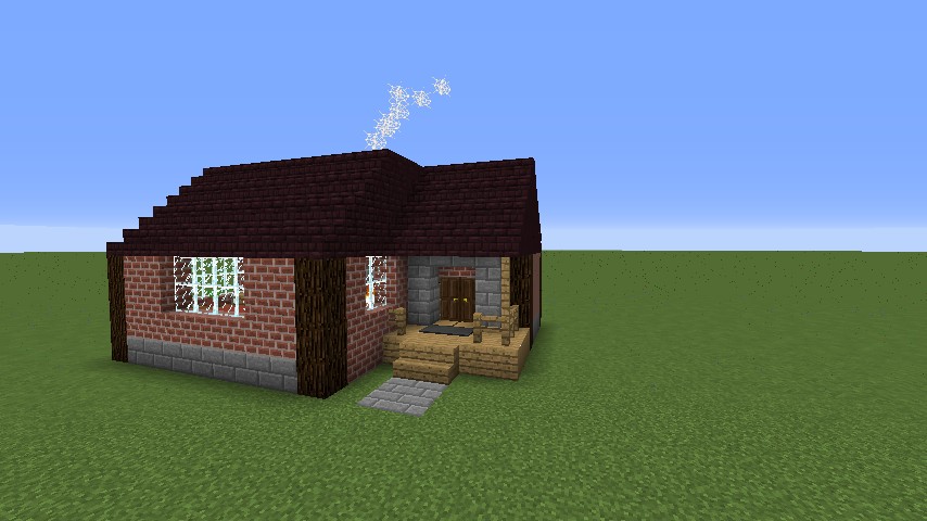Small Brick House Minecraft Map