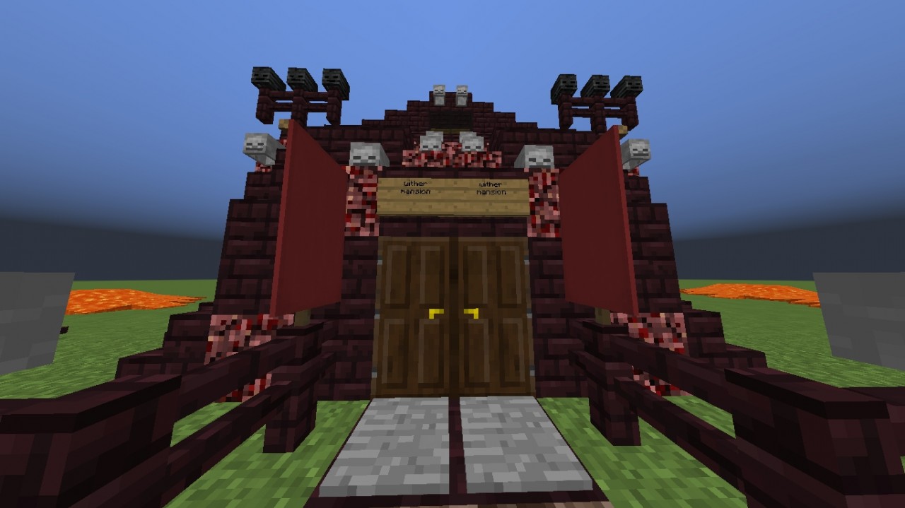 wither mansion-scariest mansion ever Minecraft Map