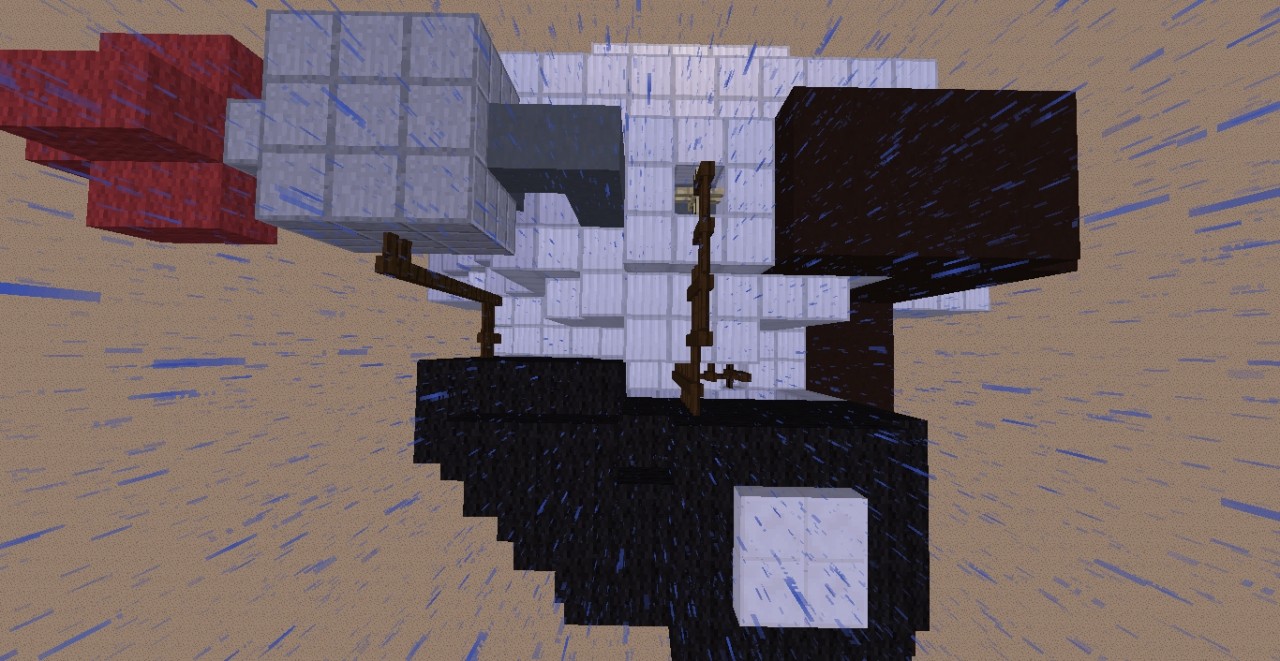 Realistic working 4-stroke engine Minecraft Map