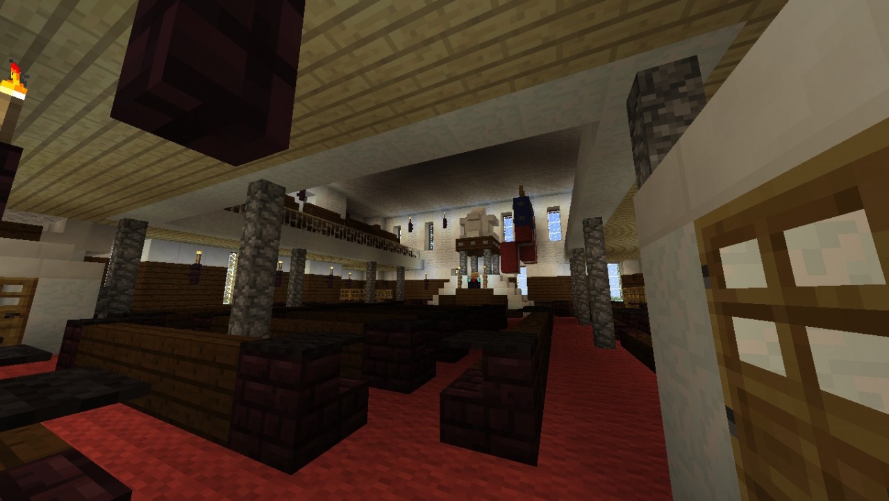 Race Street Friends Meetinghouse, Philadelphia, Pennsylvania Minecraft Map