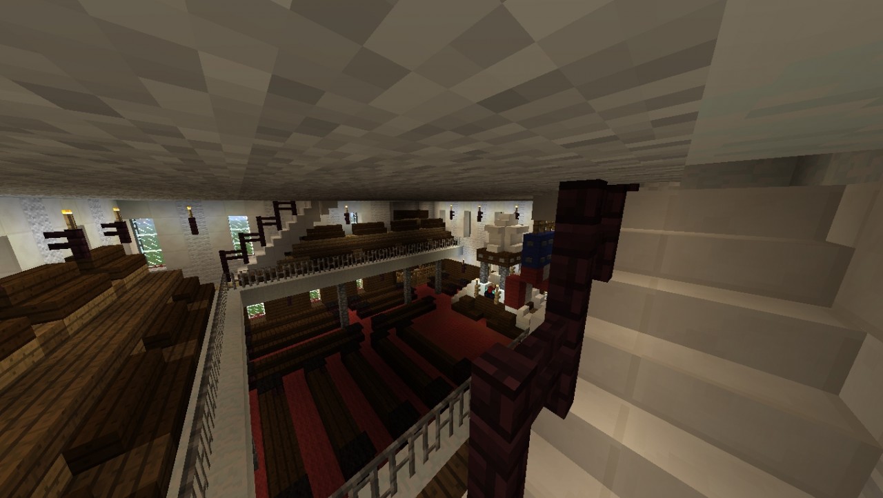 Race Street Friends Meetinghouse, Philadelphia, Pennsylvania Minecraft Map