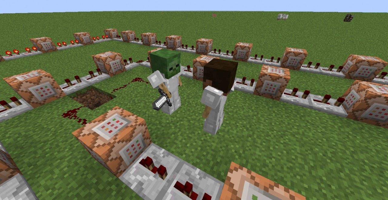 Fighting With Armour Stands Minecraft Map