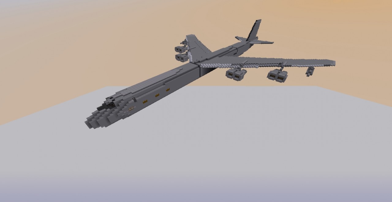 Boeing B-52 Stratoforce Bomber Minecraft Map