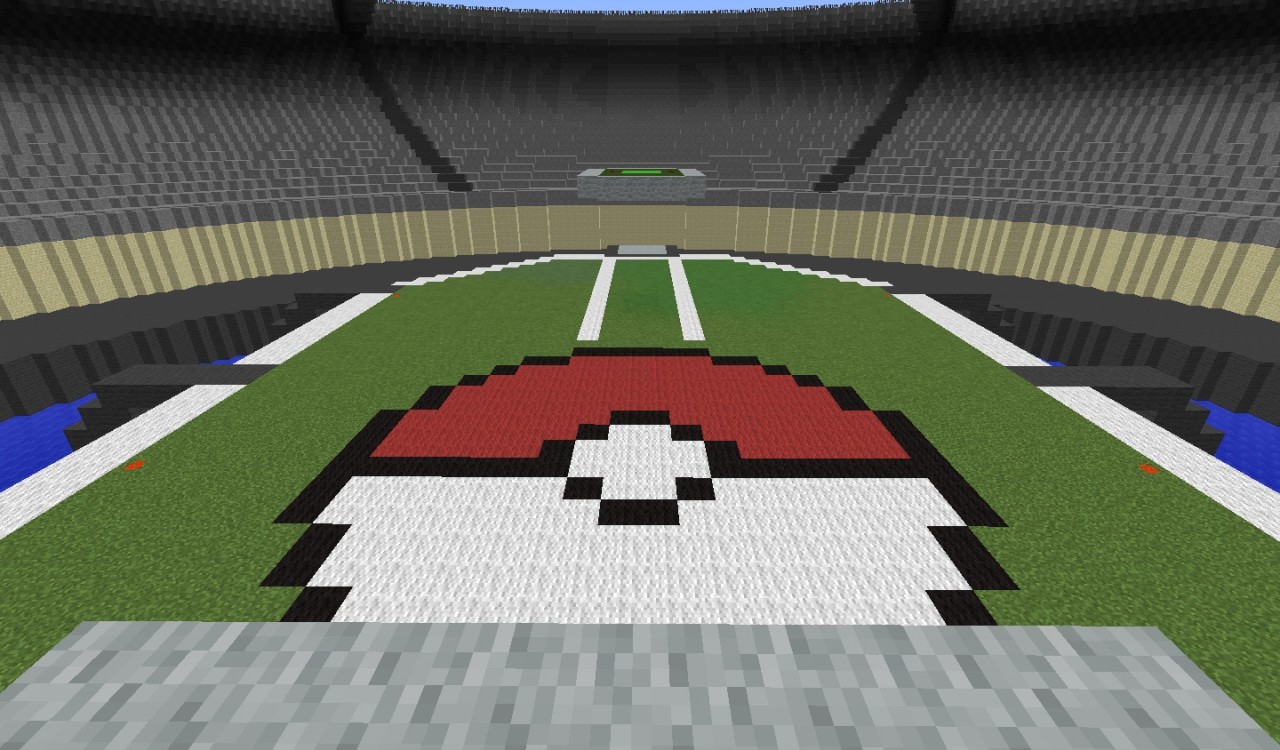 Pixelmon Battle Stadium!!! From Super Smash Bros 2!!! Minecraft Map