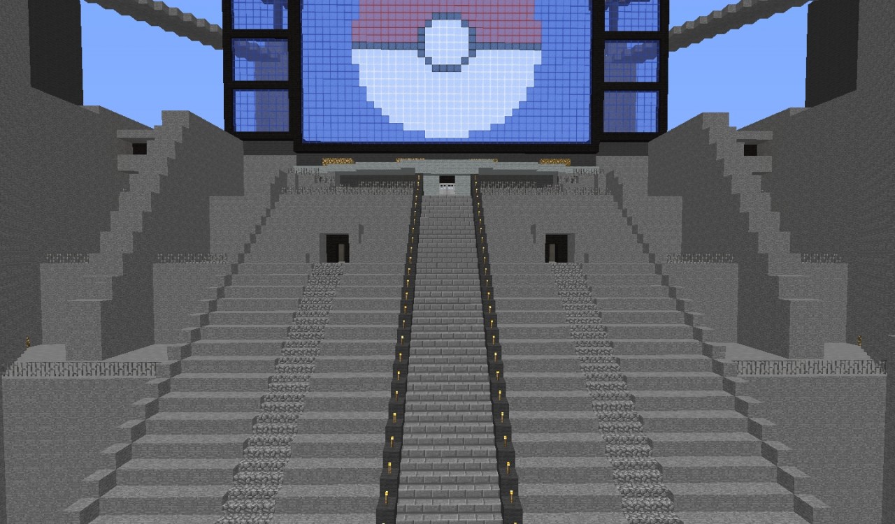 Pixelmon Battle Stadium!!! From Super Smash Bros 2!!! Minecraft Map