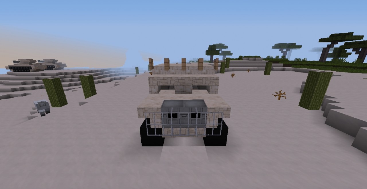 Humvee Minecraft Map