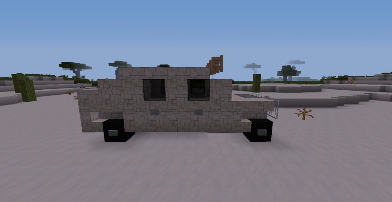 Humvee Minecraft Map
