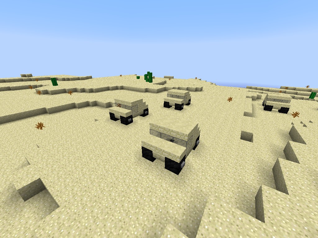 A Small Humvee Minecraft Map