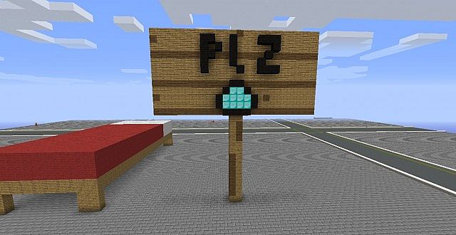 Big Blocks Sign Minecraft Map