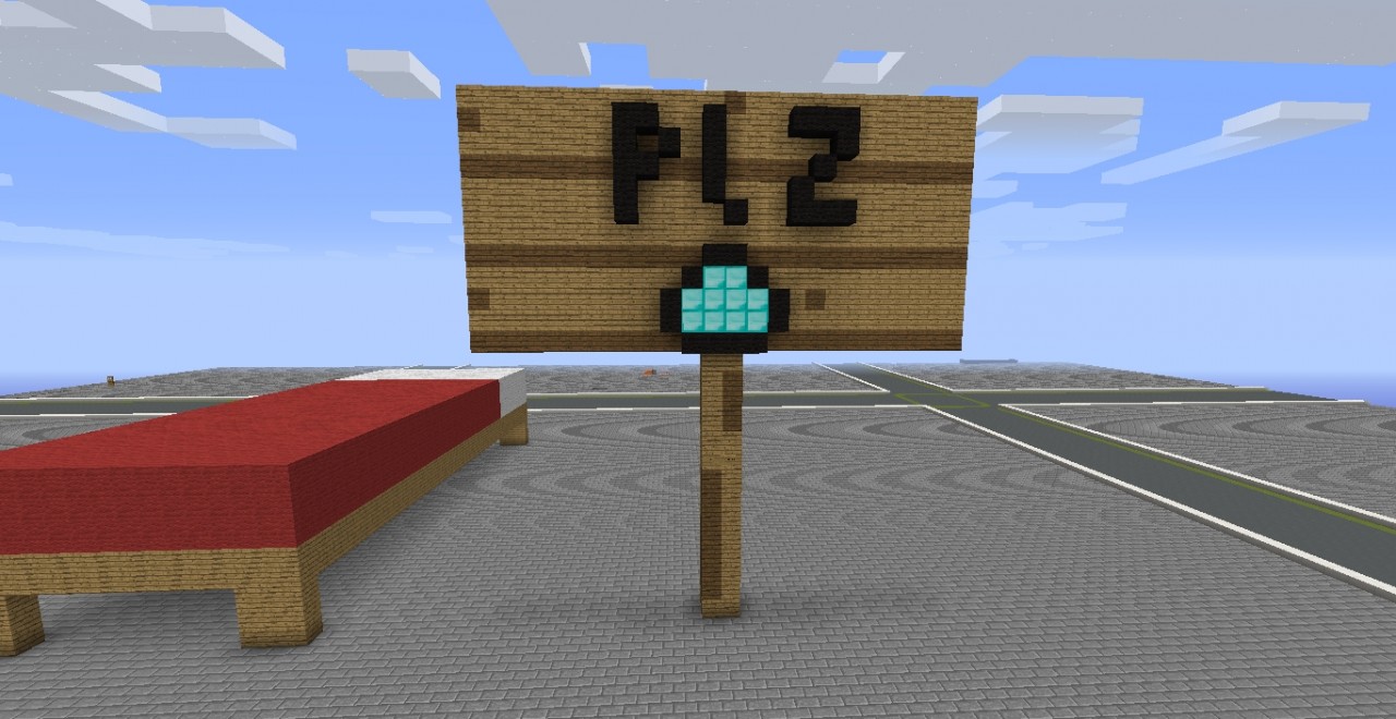 Big Blocks Sign Minecraft Map