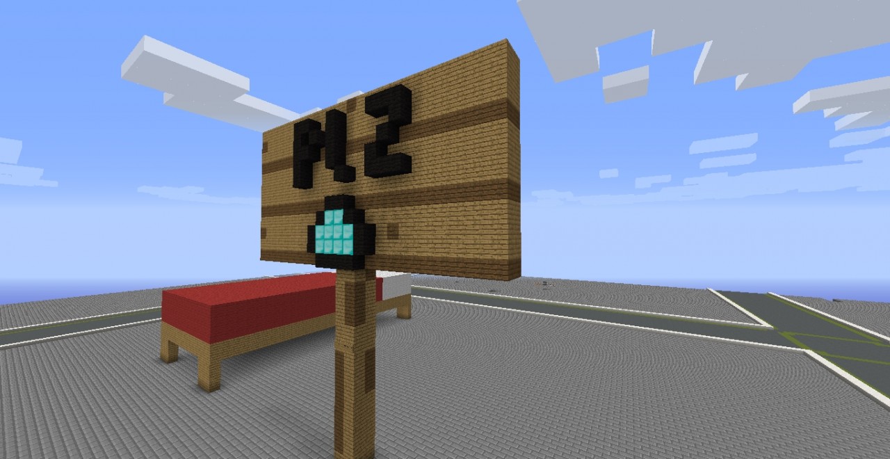 Big Blocks Sign Minecraft Map