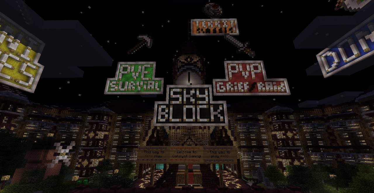 Catalyst Gaming Tekkit Classic - factions, Greifprevention,Skyblock ...