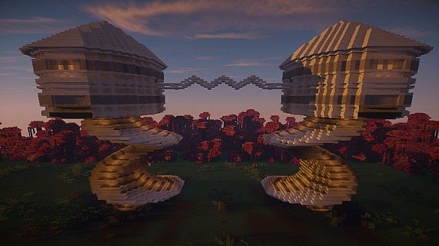 Abstract Houses Bundle Pack Minecraft Map