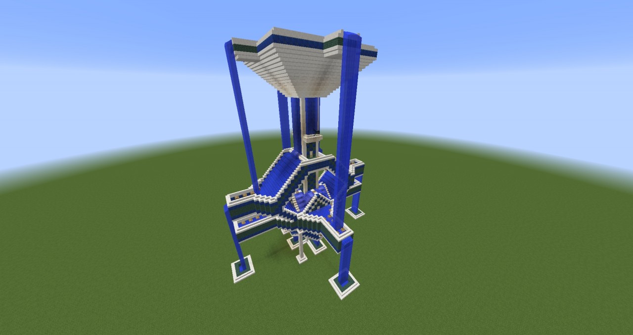 Big Water Building Minecraft Map