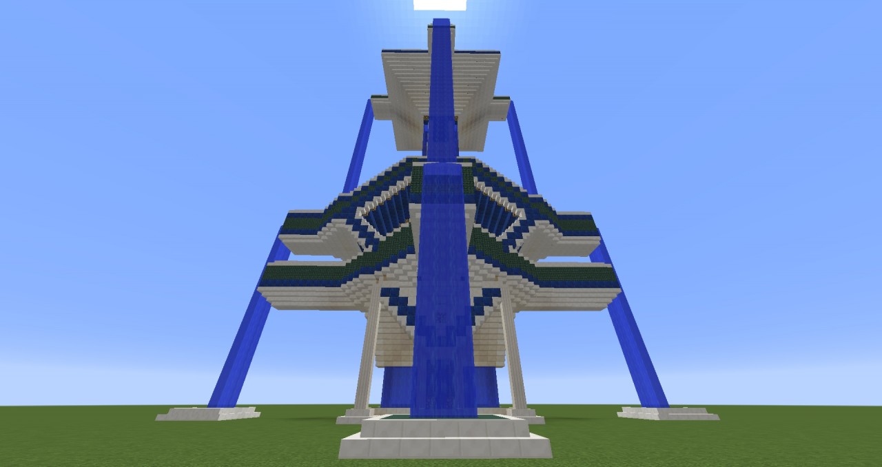Big Water Building Minecraft Map