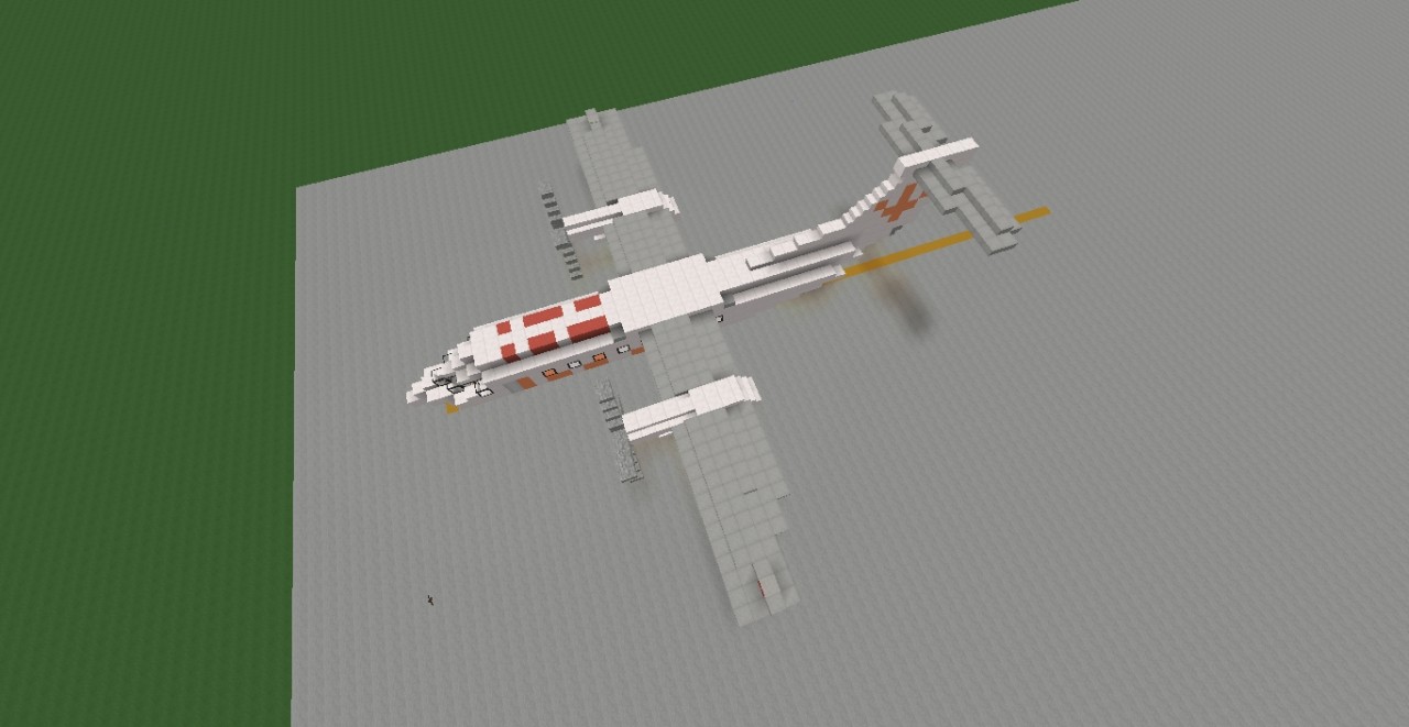 Air Canada Jazz Q300 Minecraft Map
