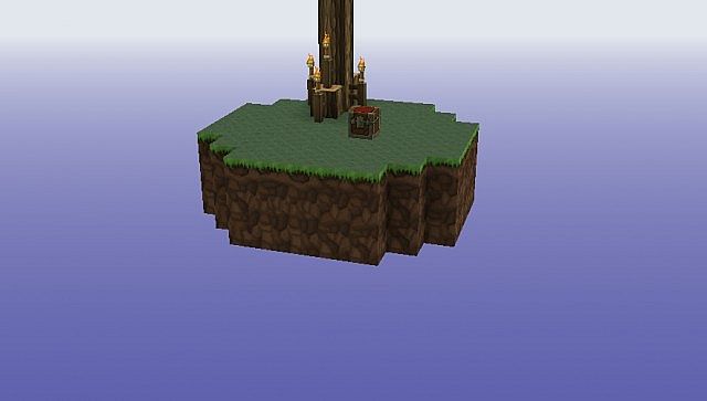 SkyBlock Tekkit Classic Minecraft Map