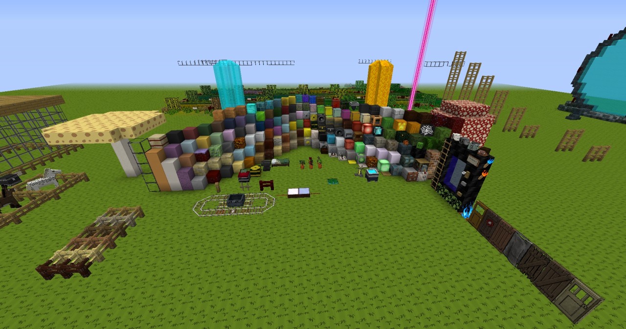 Texture Pack Display [1,8] Minecraft Map