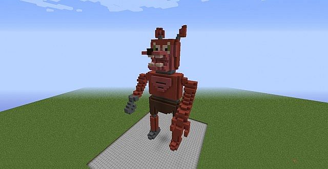 Foxy the Fox Statue Minecraft Project