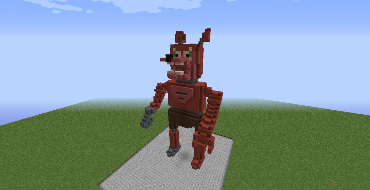 Foxy the Fox Statue Minecraft Map