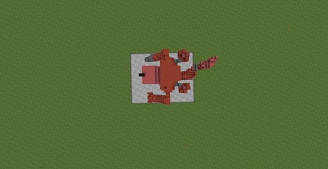Foxy the Fox Statue Minecraft Project