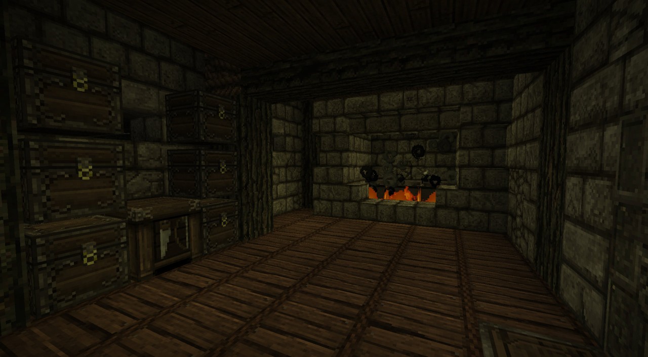 [BTW] Medieval Glue House Minecraft Map