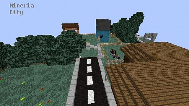 Small ''Mineria'' City Minecraft Map