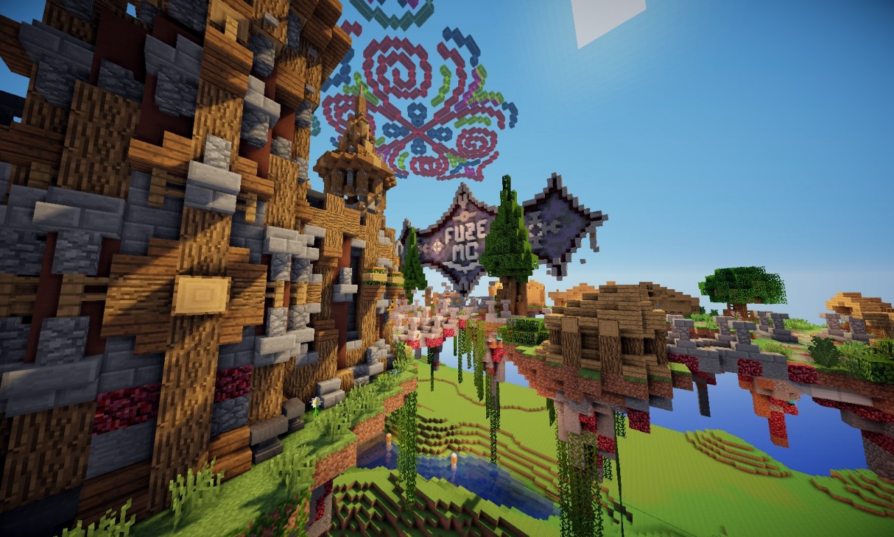 FuzeMC New Factions Spawn Minecraft Map
