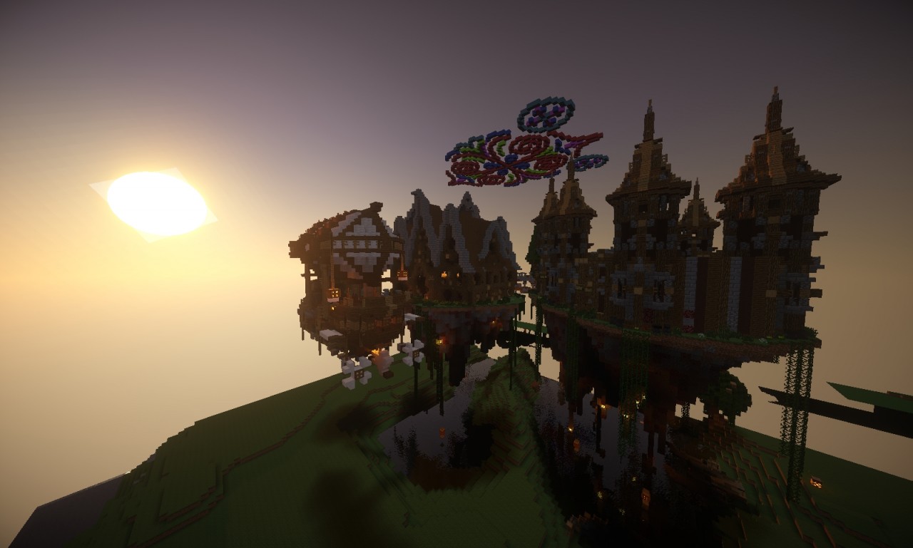 FuzeMC New Factions Spawn Minecraft Map