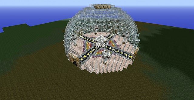 Simple vibrant spawn Minecraft Map