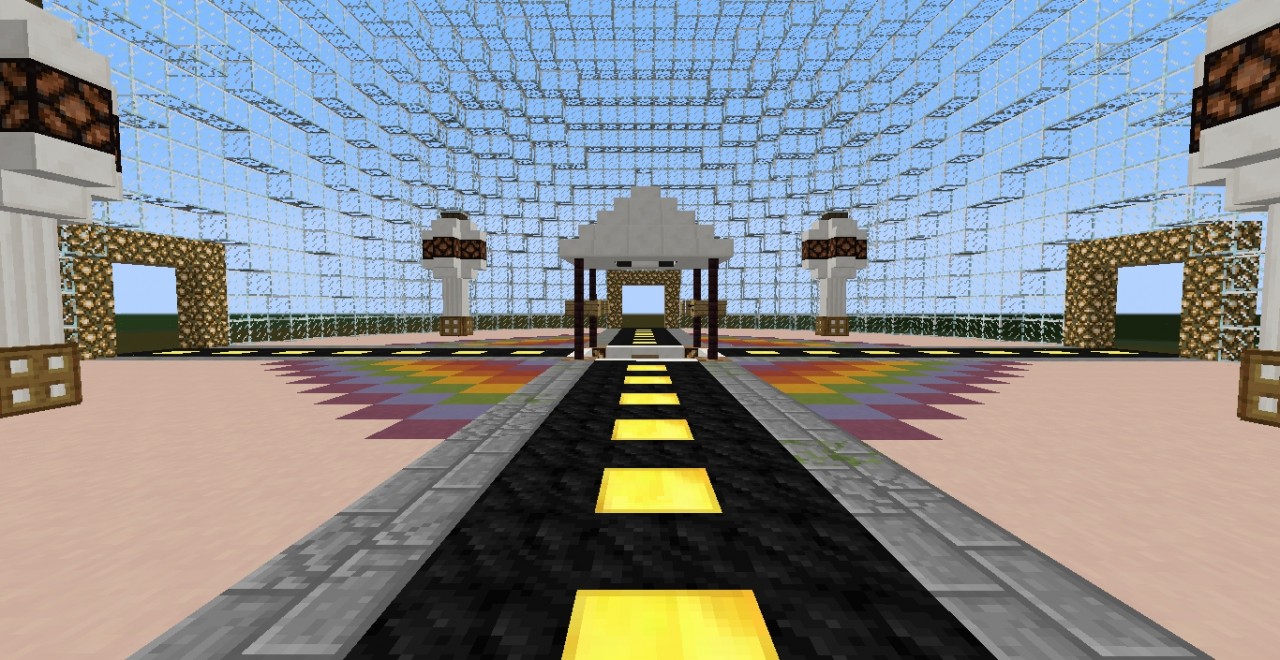 Simple vibrant spawn Minecraft Map