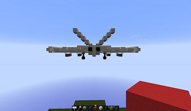 Fighter/Bomber Airplane Minecraft Map