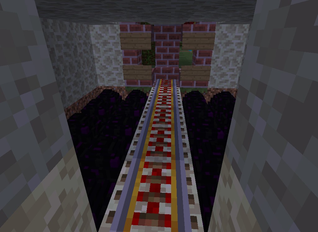 Devil Land Roller Coster Minecraft Map