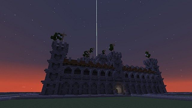 Spawn | Flag castle | Minecraft Map