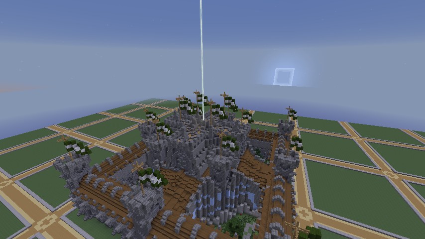 Spawn | Flag castle | Minecraft Map